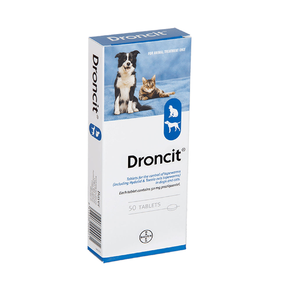 Droncit 50mg Tablet (Priced per sleeve of 10 tablets) – Avian Empire